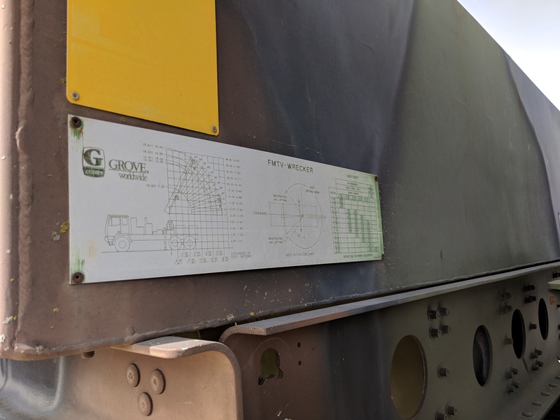 1994 6x6 Stewart & Stevenson M1089 Wrecker for Sale